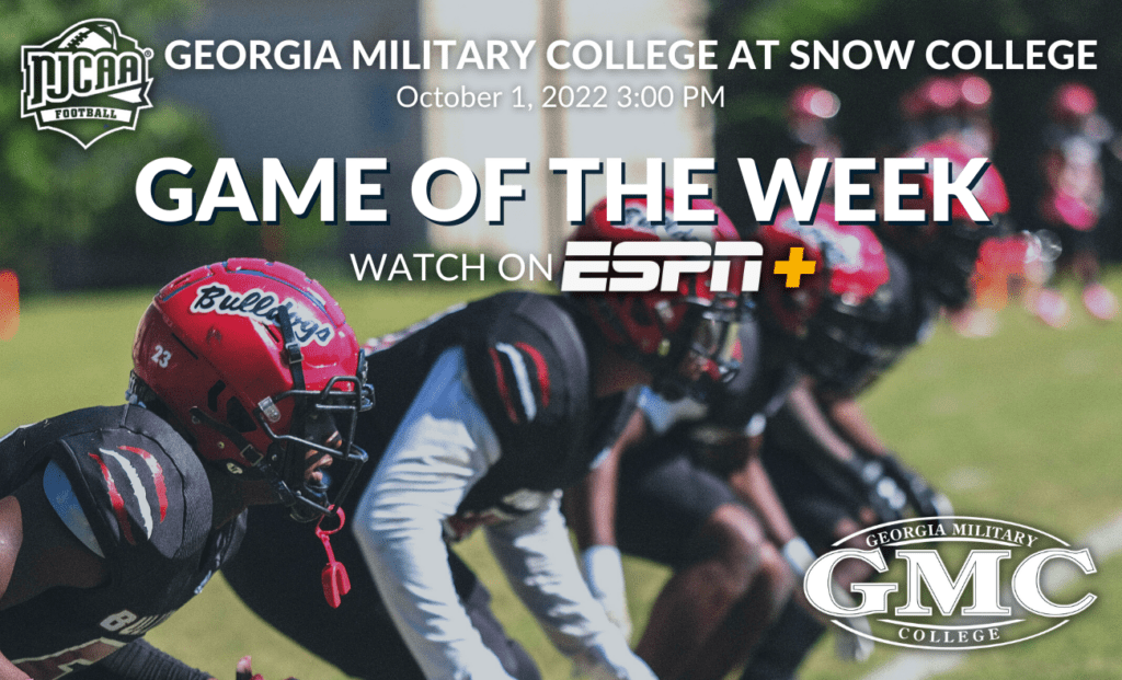 GMC JC Football to be Featured on ESPN+ | Georgia Military College